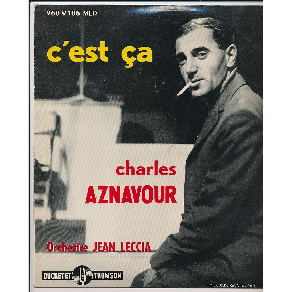 C'est ça de Charles Aznavour, 25 cm chez neil93 - Ref:2300365307