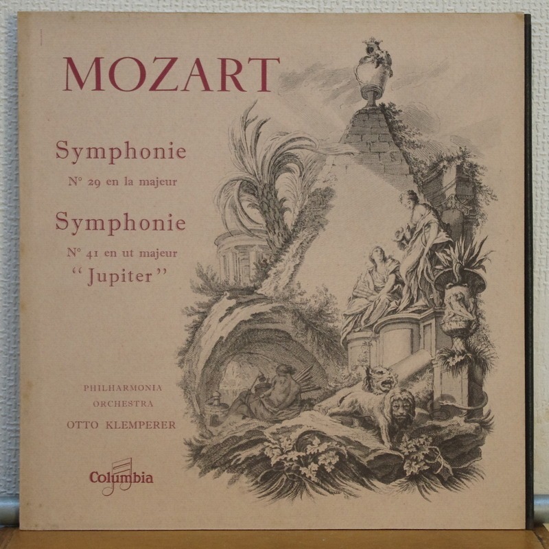 Mozart symphony no.29 symphony no.41 by Otto Klemperer, LP with ...