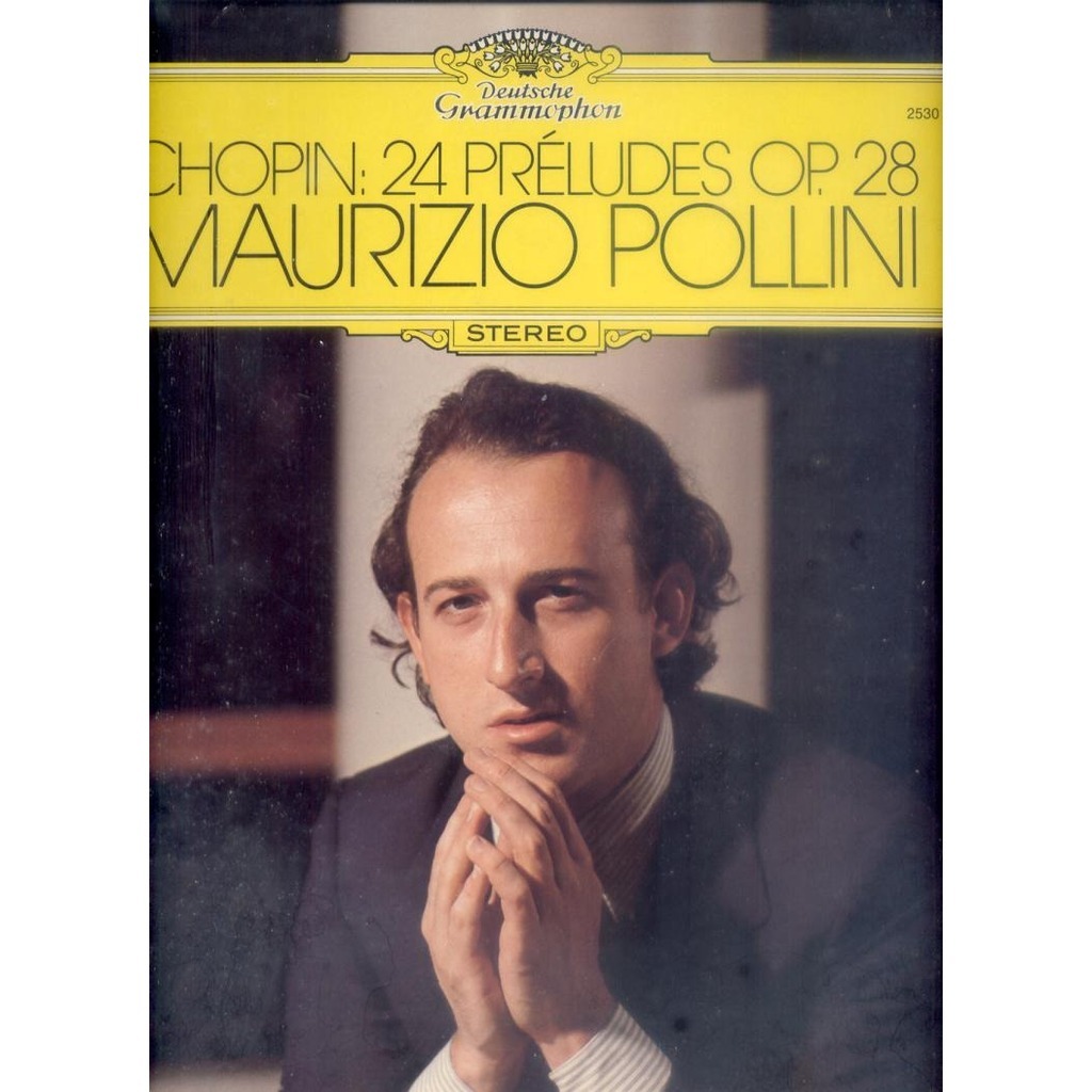 Chopin.24 preludes op.28 by Maurizio Pollini, LP with musicolor - Ref ...