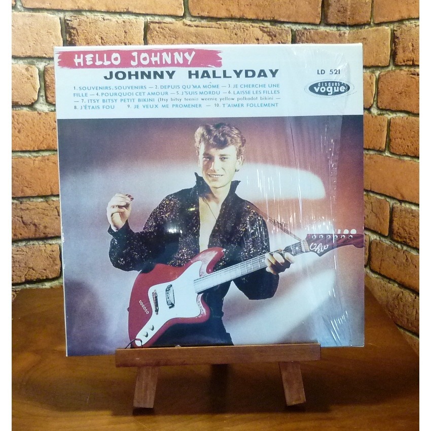 Hello johnny de Hallyday Johnny, CD chez bolito - Ref:115479673