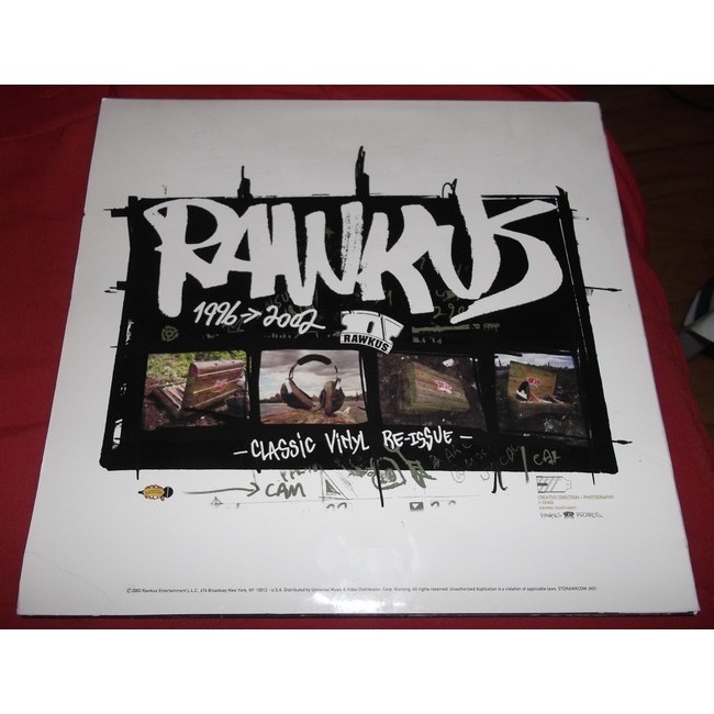 Classic vinyl re-issue 1996 2002 cia / talking to you by Rawkus ...