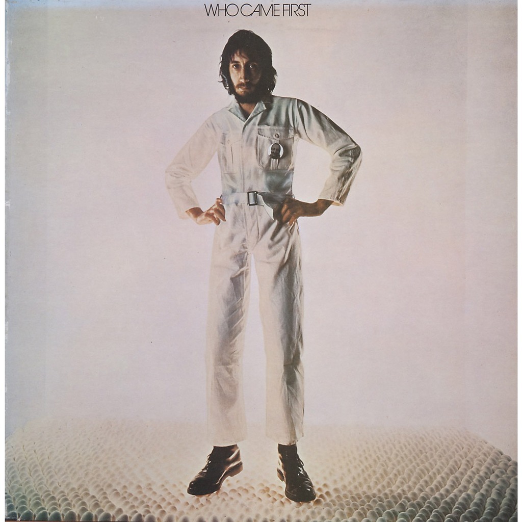 Who came first ( with poster ) by Pete Townshend The Who, LP Gatefold ...