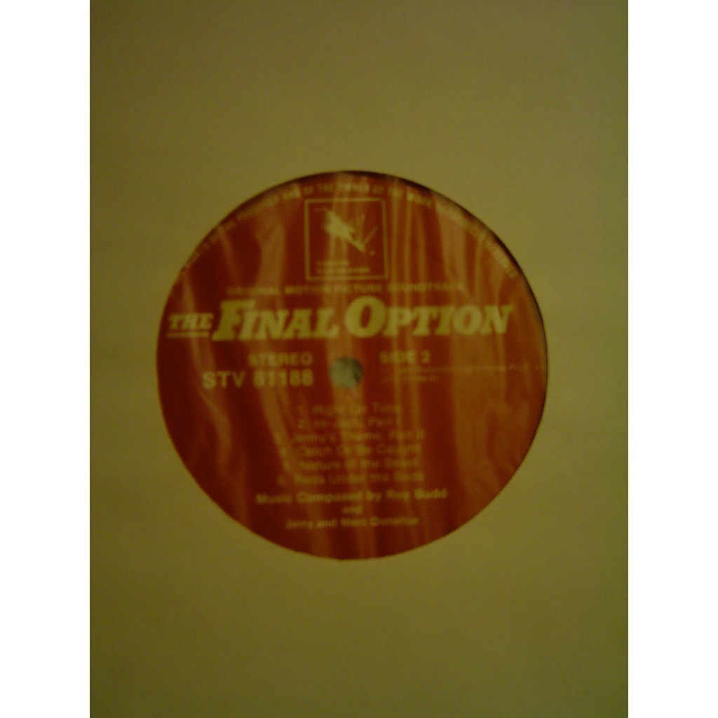 The final option by Roy Budd, LP with codexion - Ref:115757500