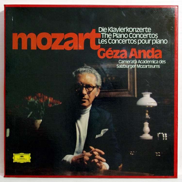 Mozart : the piano concertos de Geza Anda, Coffret 33T chez ...