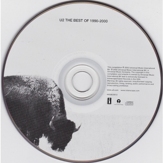 The best of 1990-2000 by U2, CD with allaboutvinylplus - Ref:2963122523