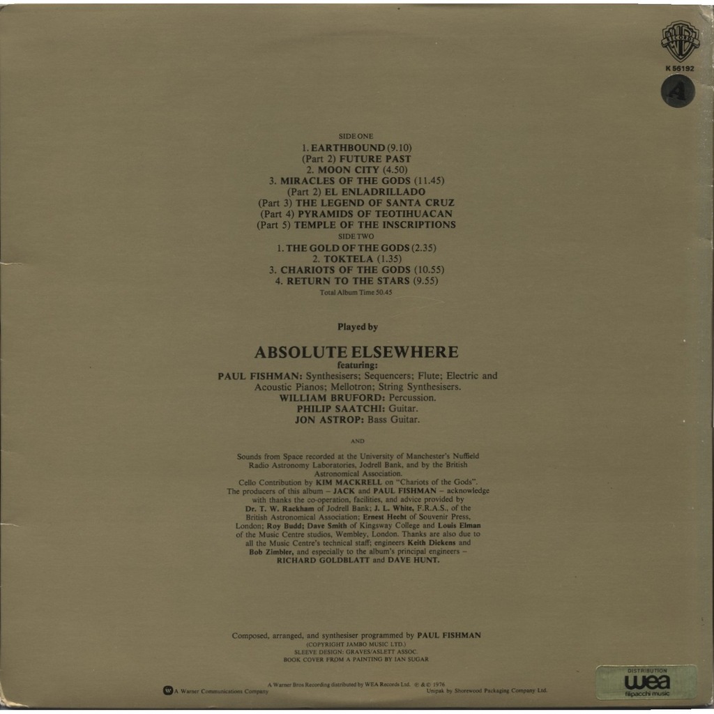 In search of ancient gods (based on the book of erich von daniken) by ...