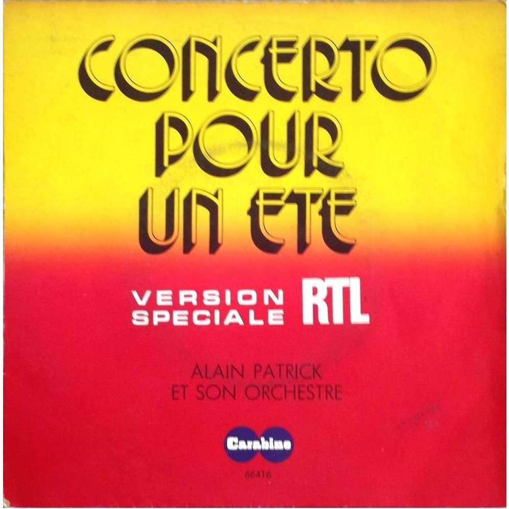 Concerto pour un été / a pobreza de Alain Patrick, SP chez vinyl59 ...