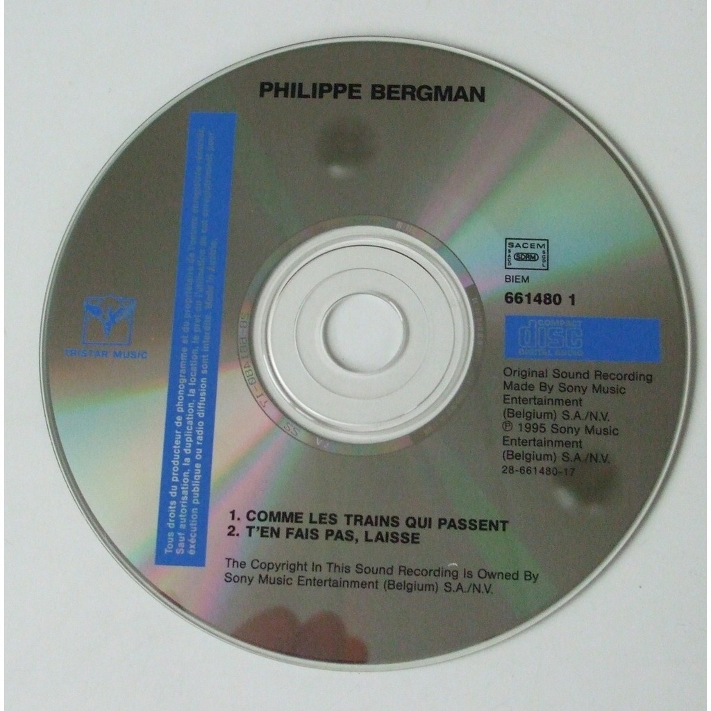 Comme les trains qui passent de Philippe Bergman, CDS chez dom88 - Ref ...