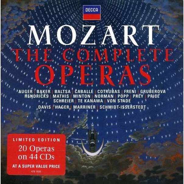 The complete operas by Mozart, Wolfgang Amadeus, CD box with melomaan ...