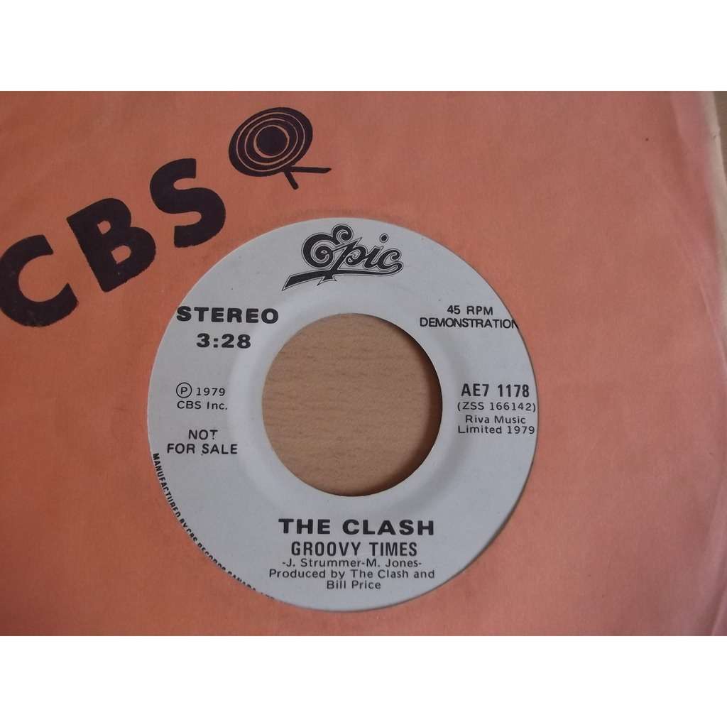 Gates of the west / groovy times -promo - The Clash - ( 7'' (SP ...