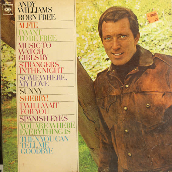 Born free by Andy Williams, LP with jazzmad - Ref:116190593