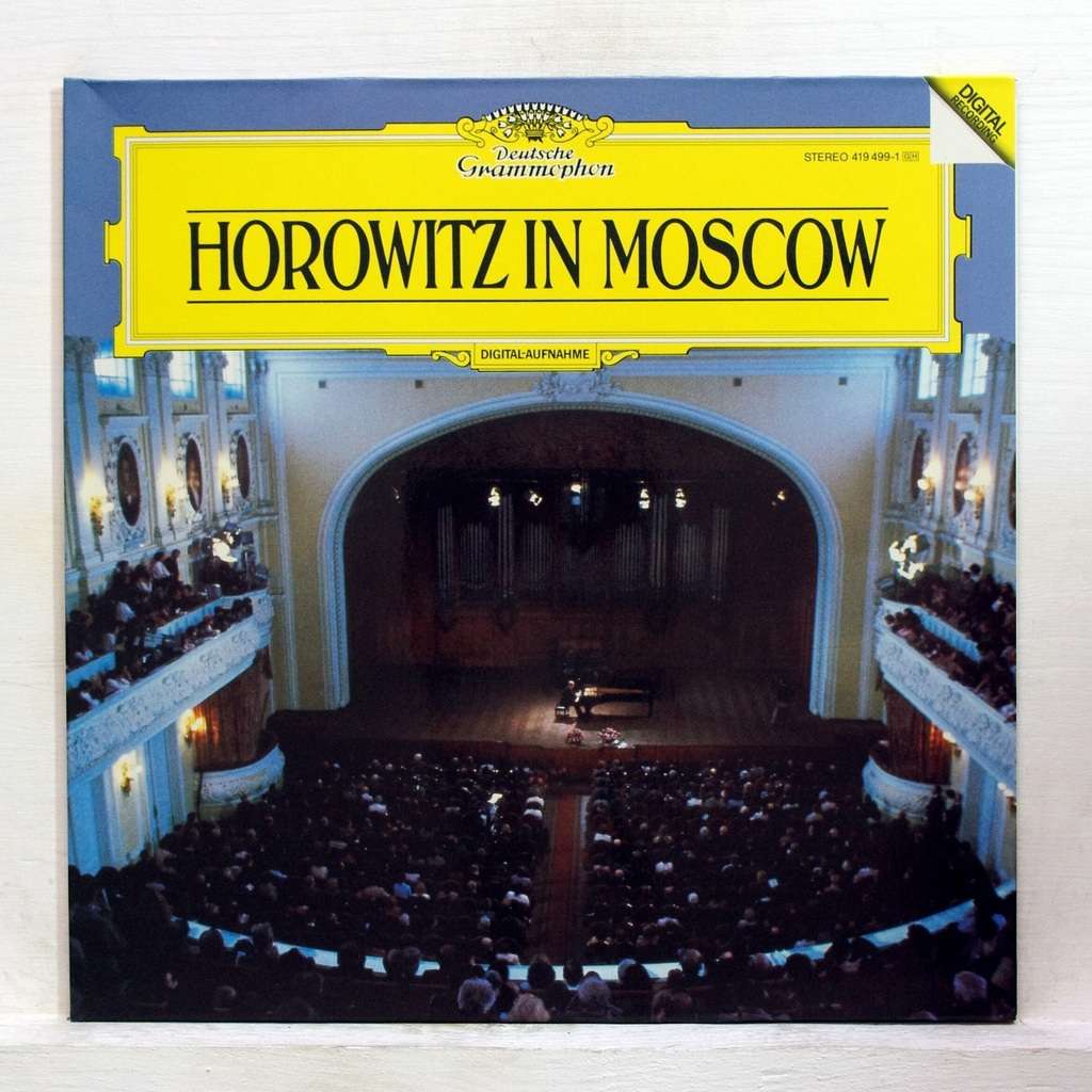 Horowitz in moscow by Vladimir Horowitz, LP Gatefold with elyseeclassic ...