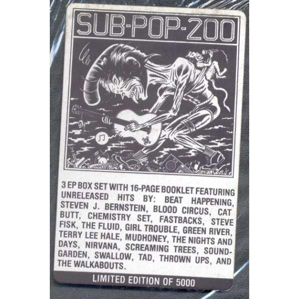 Sub-pop-200 (usa 1989 ltd 5000 copies 3lp box set & booklet) by ...