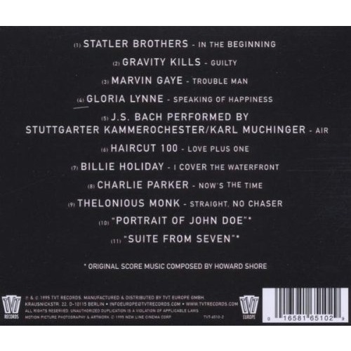 Se7en (original motion picture soundtrack) by Howard Shore (Original ...