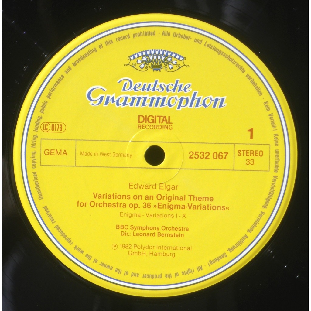 Elgar enigma var. - pomp & circumstance - the crown of india... leonard ...