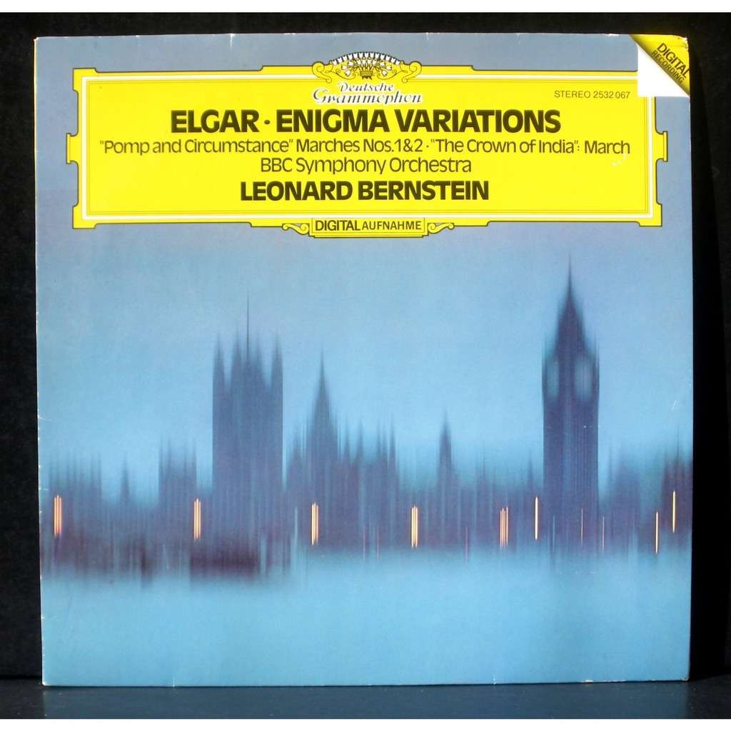 Elgar enigma var. - pomp & circumstance - the crown of india... leonard bernstein bbc by Elgar ...
