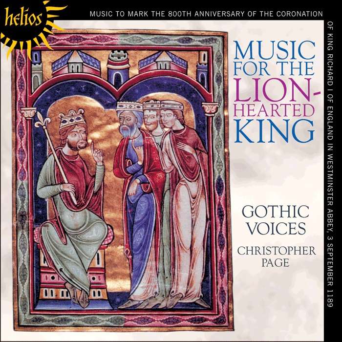 Music for the lion-hearted king / page, gothic voices de Gace Brulé ...