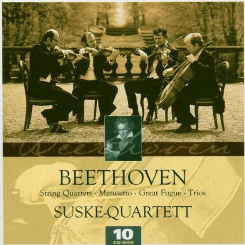 String quartets, menuetto, string trios / suske quartet by Beethoven, Ludwig Van, CD box with ...