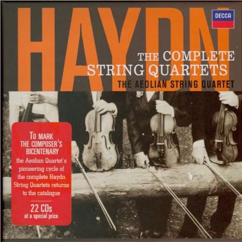 The complete string quartets / aeolian string quartet by Haydn, Joseph, CD box with melomaan ...