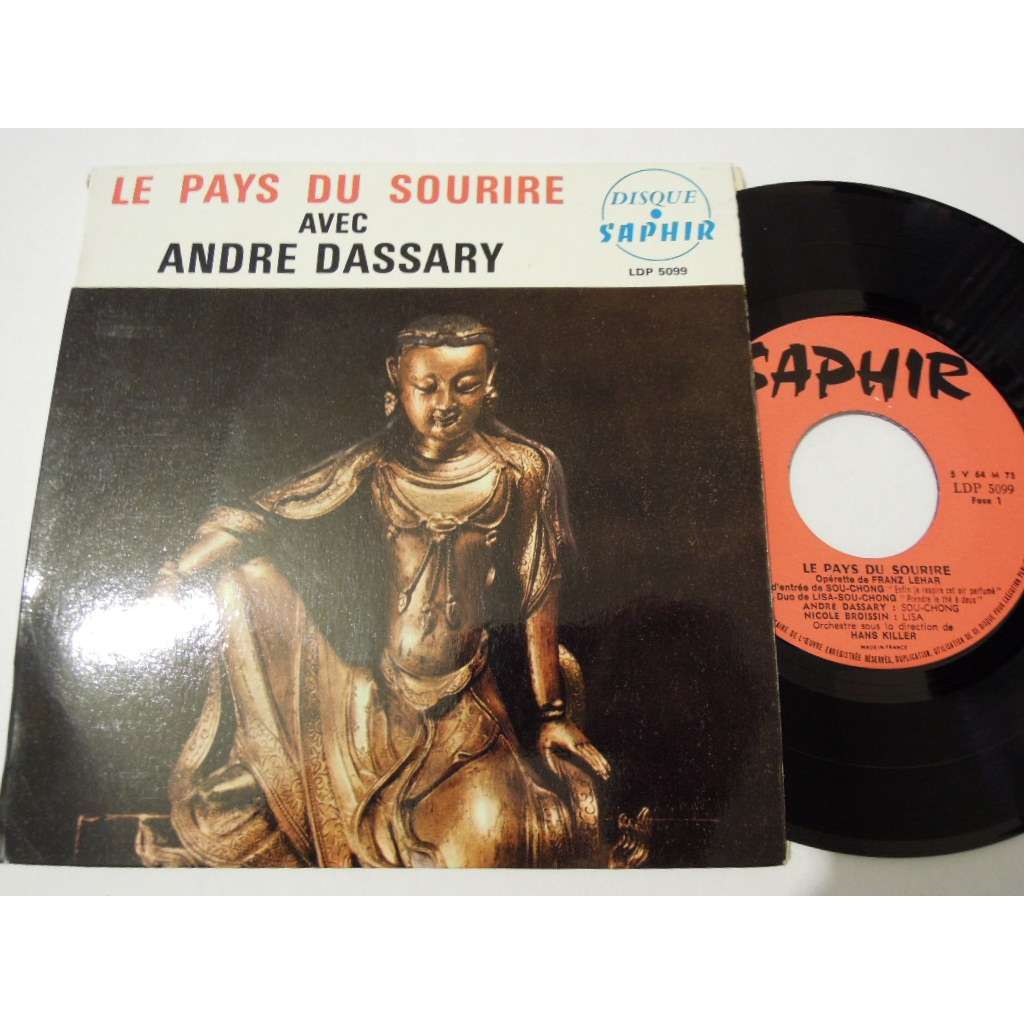 Le pays du sourire de André Dassary, EP chez 1947g - Ref:116963760