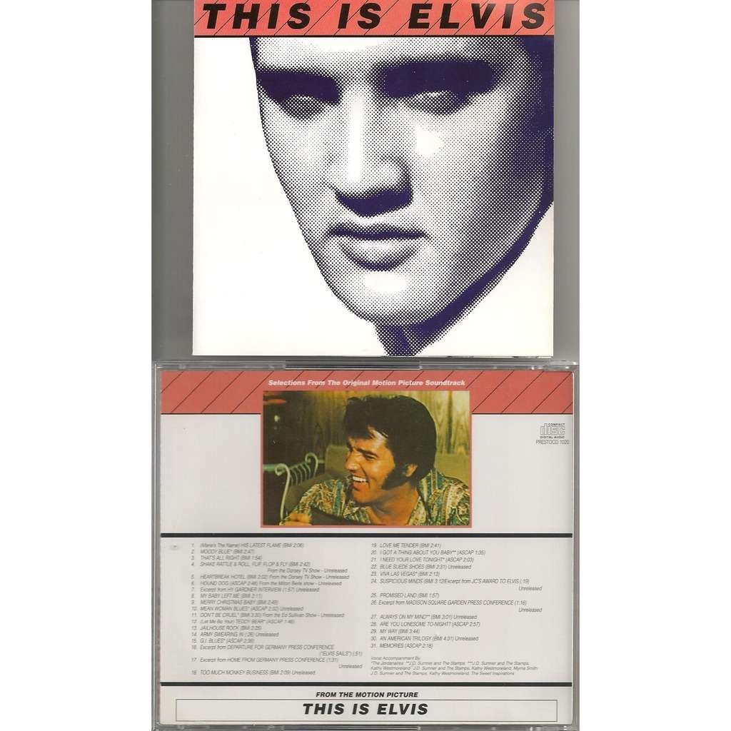 001 cd this is elvis cd digipack rare ! by Elvis Presley, CD with ...