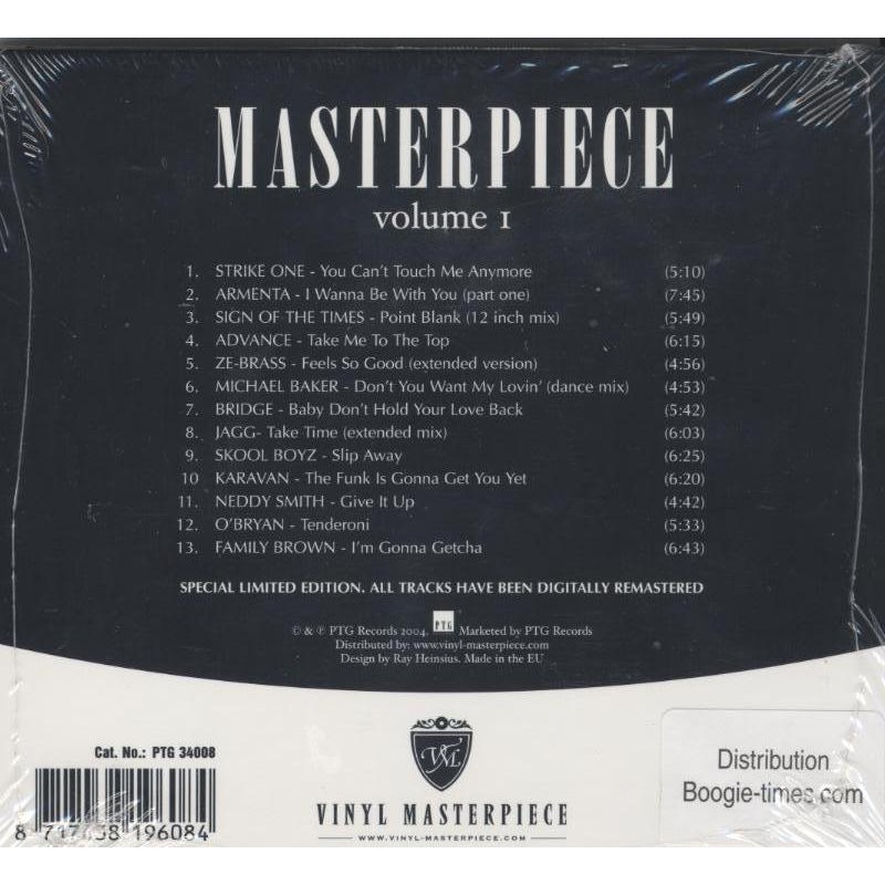 Masterpiece , vol. 1 - the ultimate disco funk collection by V./A., CD ...