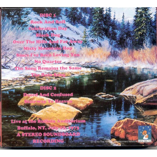 Where the buffalo roam (buffalo auditorium ny 15 july 1973) by Led ...