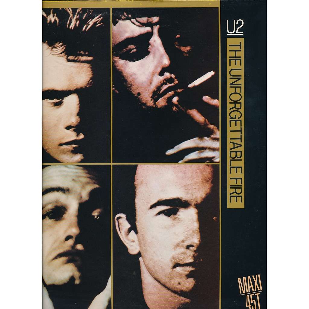 U2 The Unforgettable Fire Single