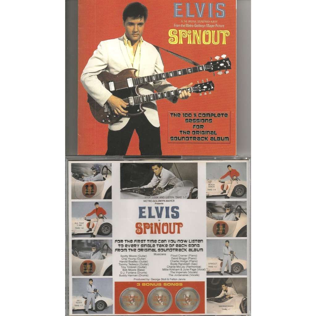 2 cd elvis presley spinout the complete sessions 2 cd rare ! 76 ...