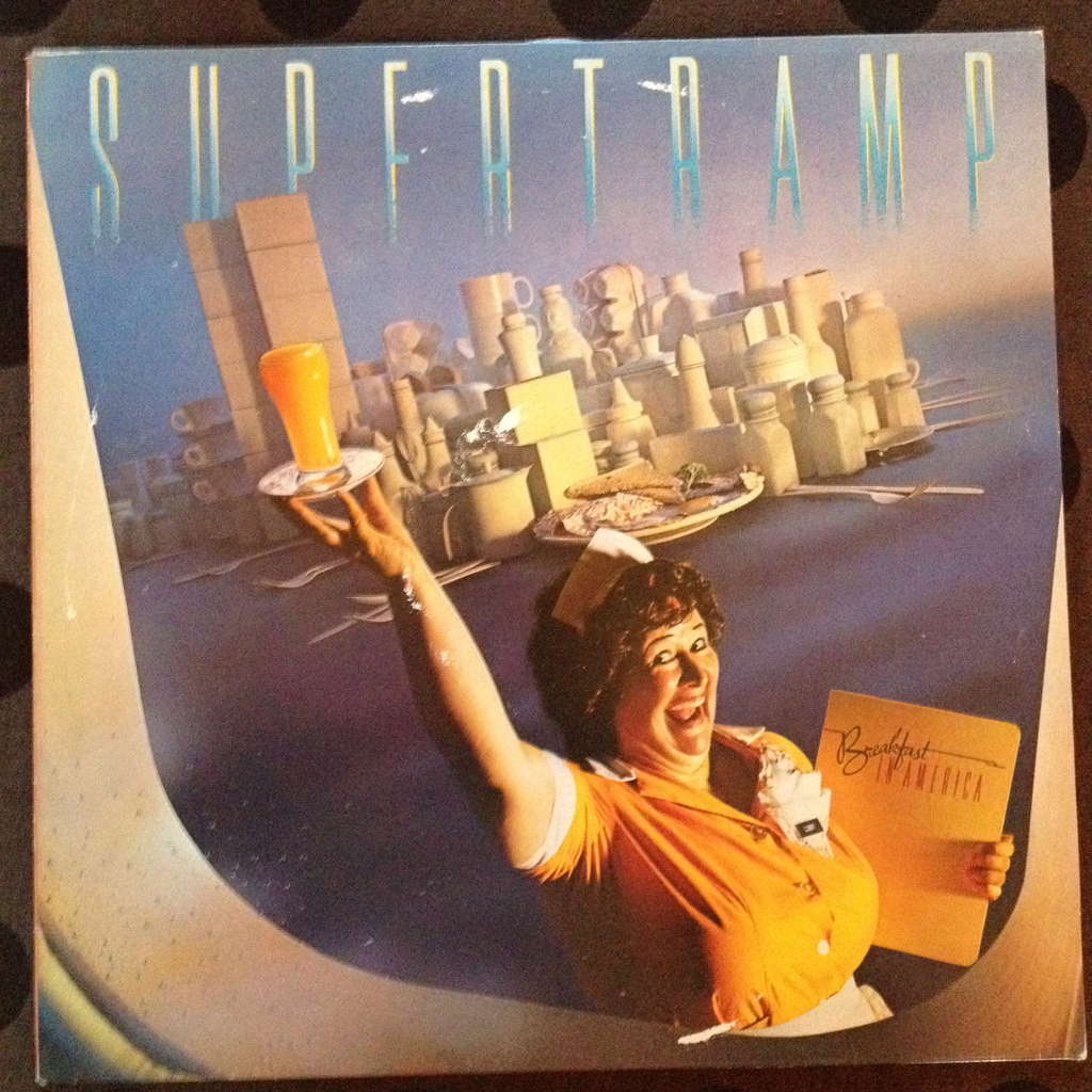 Breakfast in america de Supertramp, 33T chez hossana - Ref:117192076