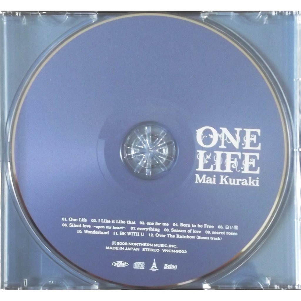 One life (11 tracks + 1 bonus) by Mai Kuraki, CD with vinyl59 - Ref ...