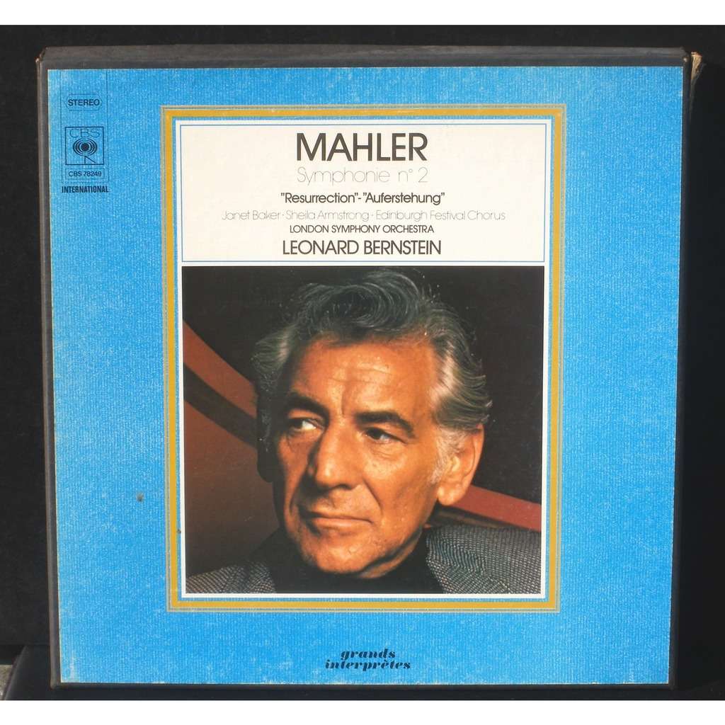 Symphonie 2 resurrection - cleaned by clearaudio machine. by Mahler ...