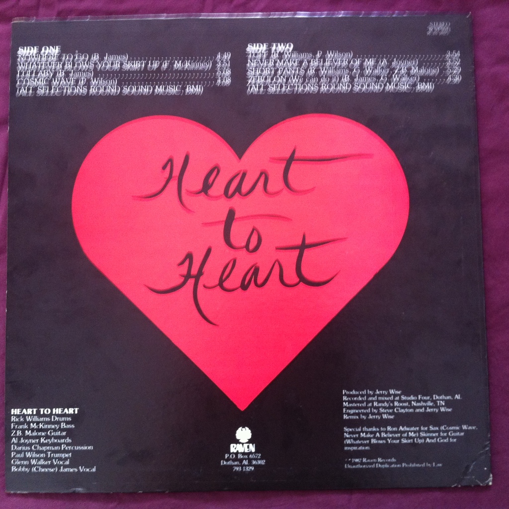 Tuff de Heart To Heart, 33T chez funk.of.luxury - Ref:117286278