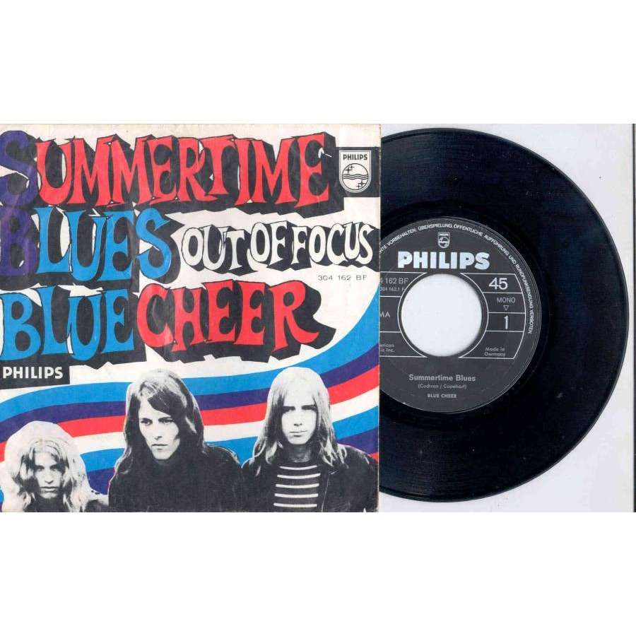 Summertime blues (german 1968 original 2-trk 7single unique great ps ...