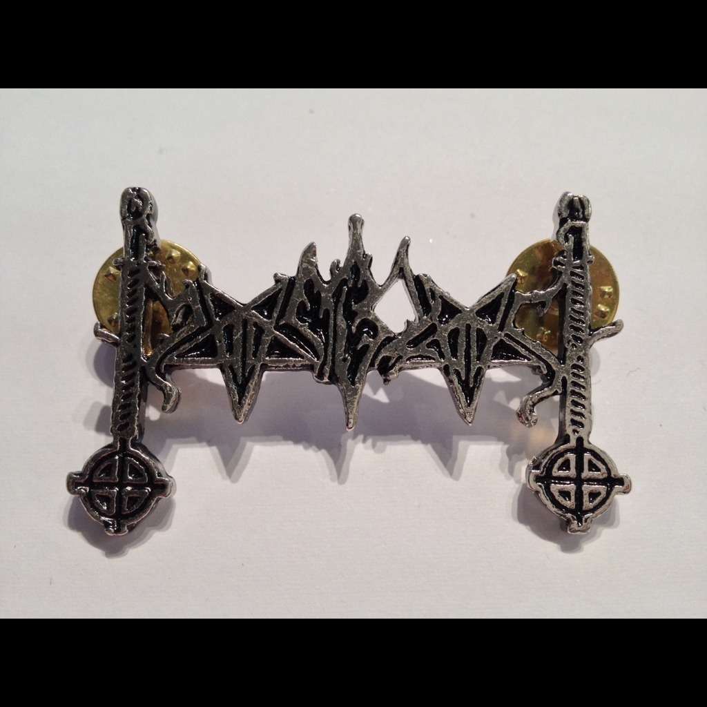 MOONBLOOD moonblood logo. metal badge, BUTTON for sale on ...