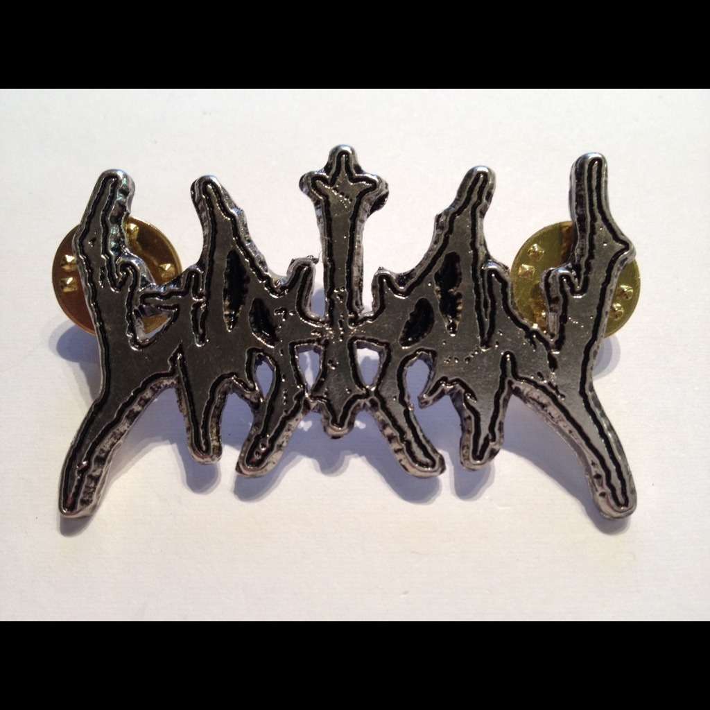 WATAIN watain logo. metal badge, BUTTON for sale on osmoseproductions.com
