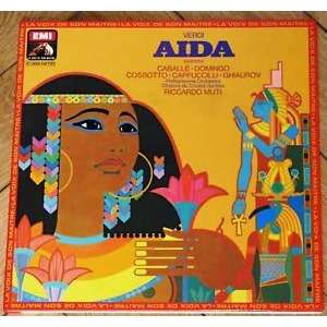 Aida ( extraits ) de Riccardo Muti / Giuseppe Verdi, 33T Gatefold chez ...