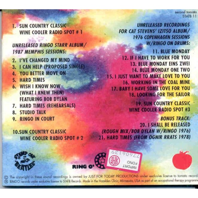 Go cat go (unreleased ringo starr lp 1987 memphis sessions etc ...