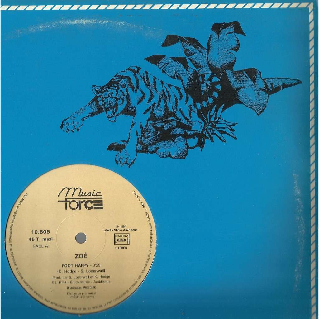 Foot happy / ladidi ladida by Zoe, 12inch with gmsi - Ref:117430556