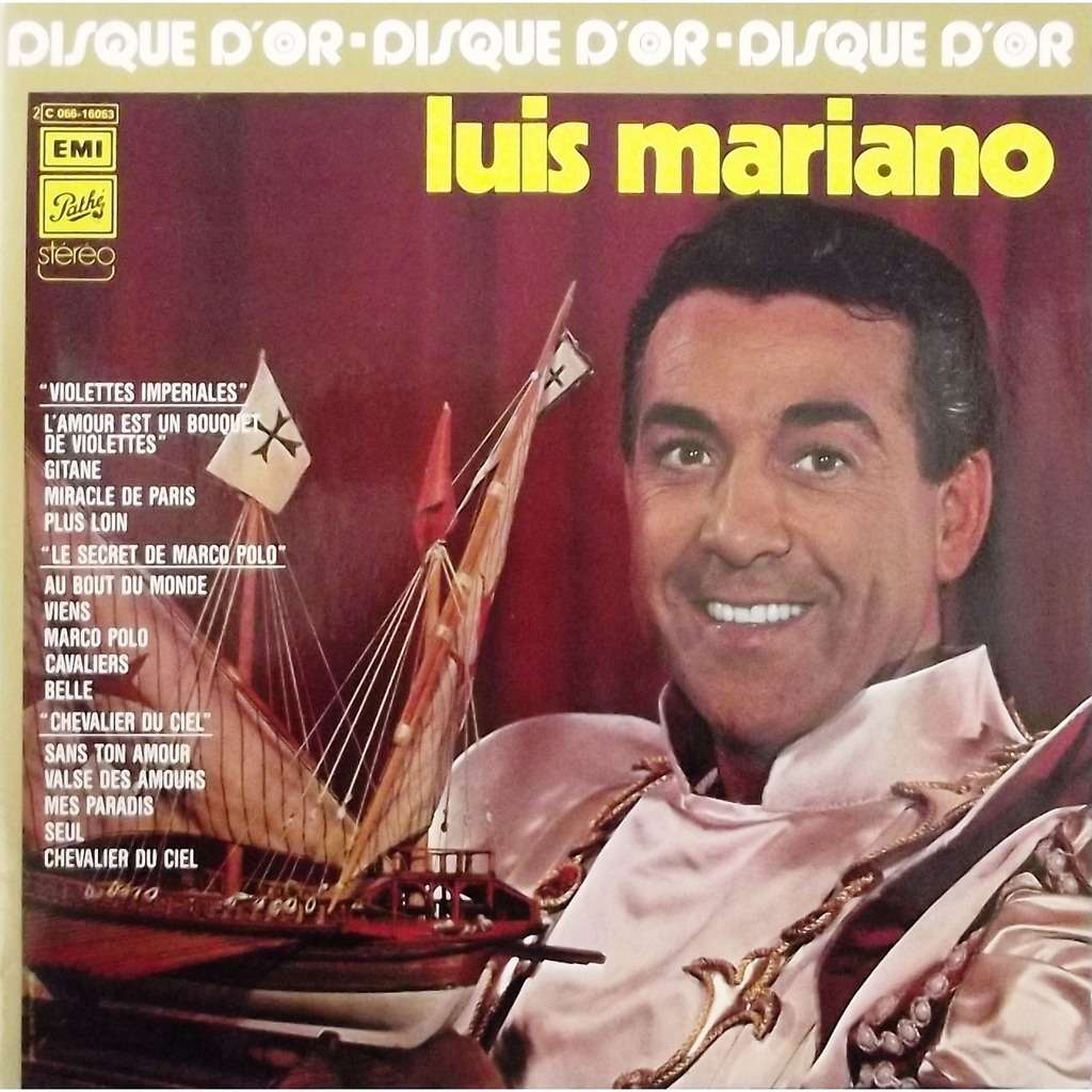 Luis mariano - disque d'or (gatefold) de Luis Mariano, 33T chez vinyl59 ... Luis mariano - disque d'or (gatefold) de Luis Mariano, 33T chez vinyl59 ...
