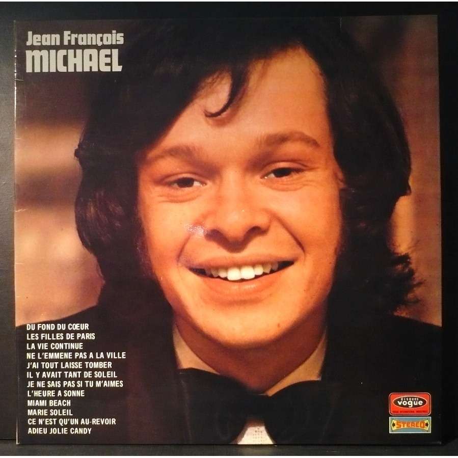 Du fond du coeur de Jean-François Michael, 33T Gatefold chez voguemint ...
