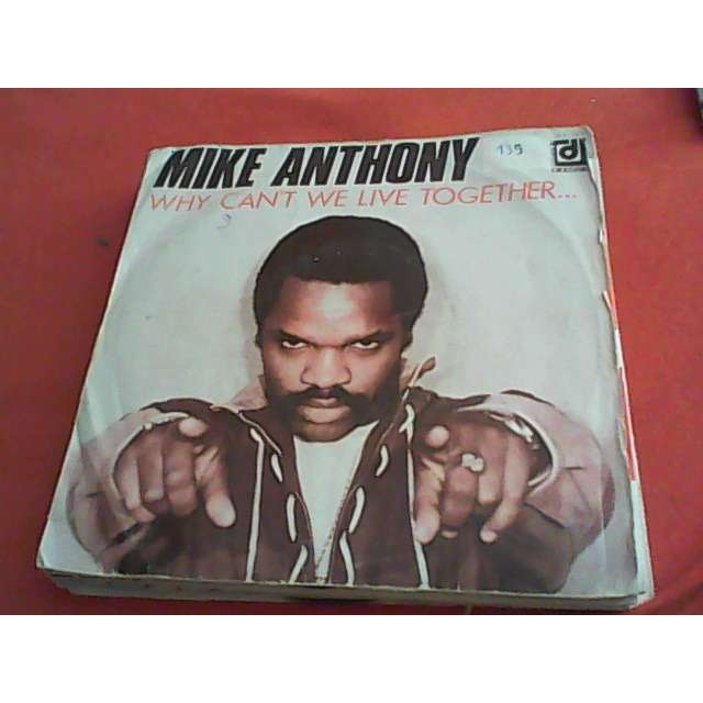 Why can' t we live together / let it be love de Anthony Mike, SP chez ...