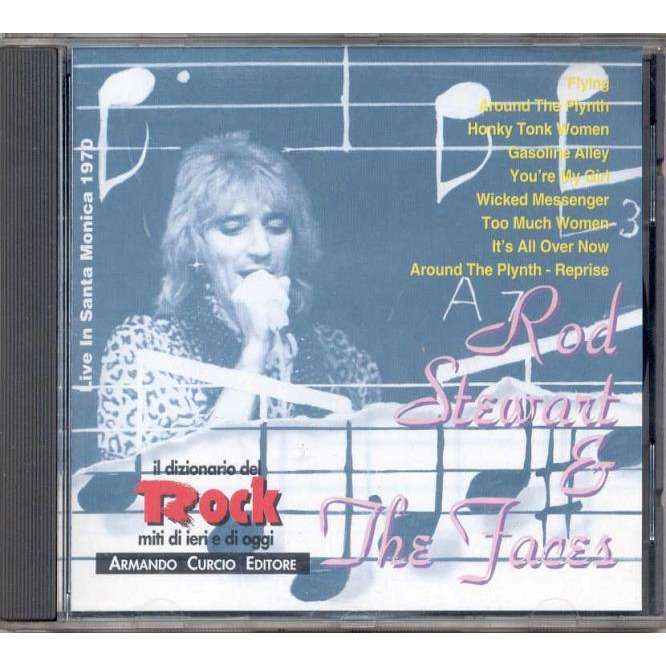 Live in santa monica 1970 (italian 1992 7-trk live promo cd unique ps ...