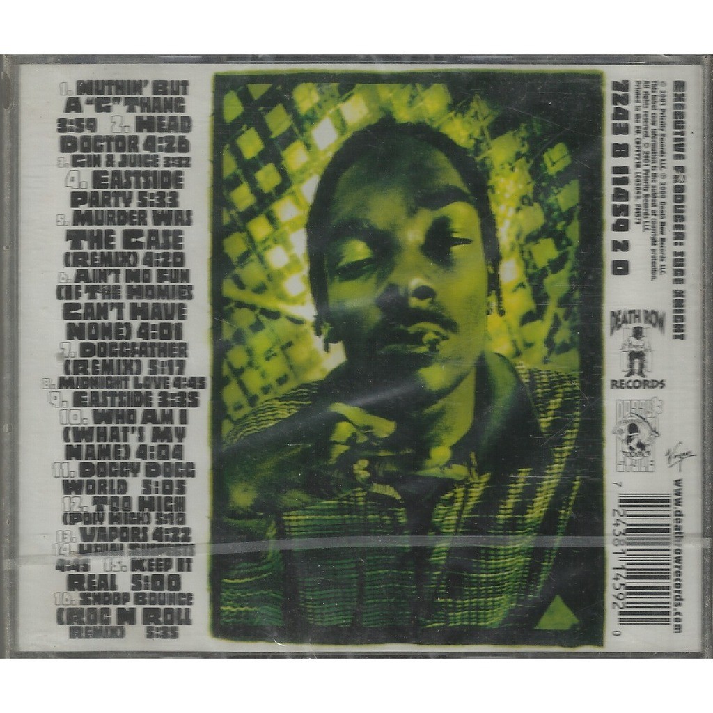 Death rows greatest hits by Snoop Doggy Dogg, CD with libertemusic ...