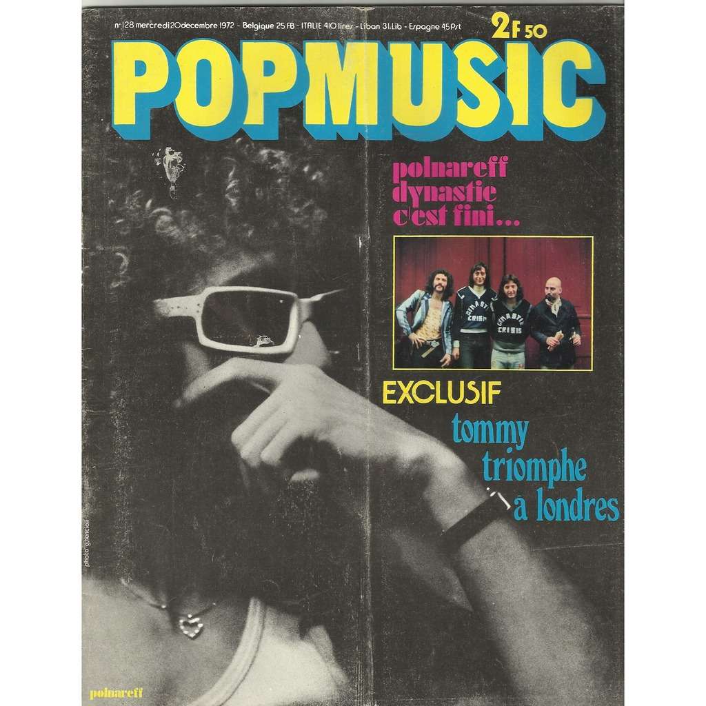 Pop music magazine no 123 von Polnareff Michel, Magazine bei ...