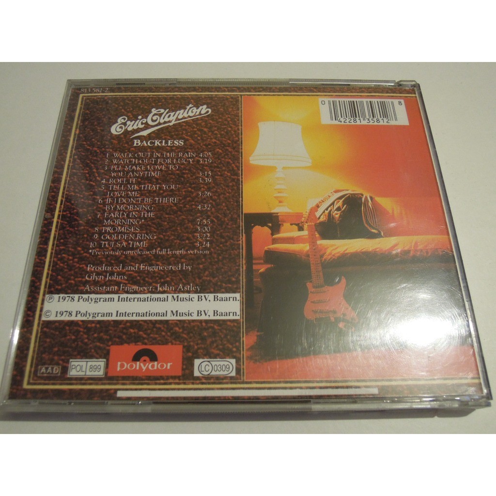 Eric Clapton Backless