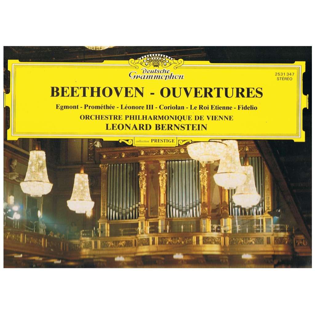 Beethoven ouvertures: egmont / leonore iii / le roi etienne / fidelio ...
