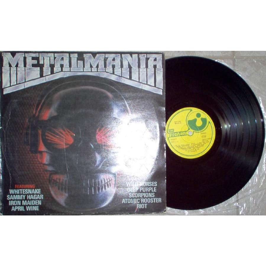 Metalmania (yougoslavia 1980 12-trk v/a lp full great ps) by Iron ...