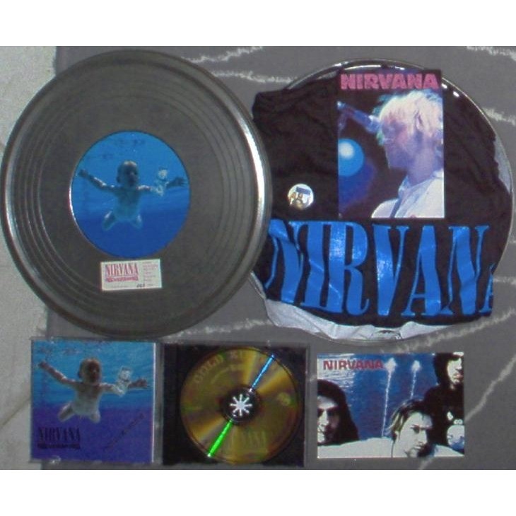 Nevermind (czech 1991 ltd 500 copies 'gold edition' cd in tin ...