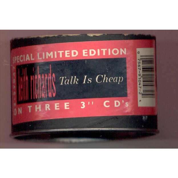 Talk is cheap (uk 1988 ltd 11-trk triple 3inch cd album box set & outer ...